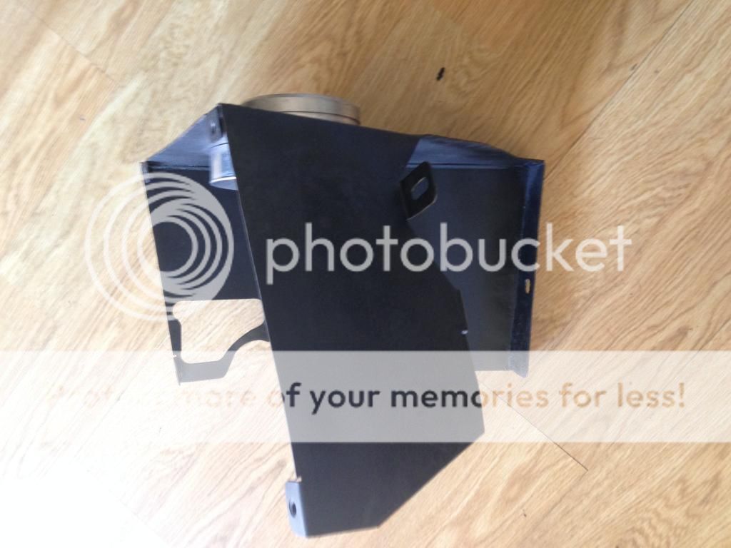 E36 BMW E36 M3 AFE cold air intake system, heat shield