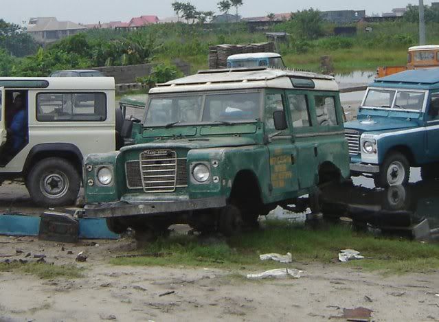 Land Rover wrecks