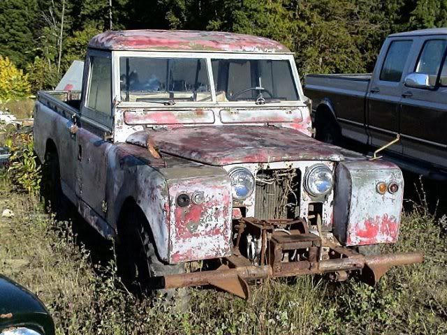 Land Rover wrecks