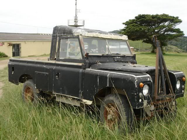 Land Rover wrecks