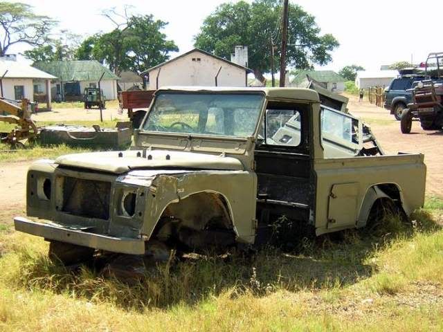 Land Rover wrecks