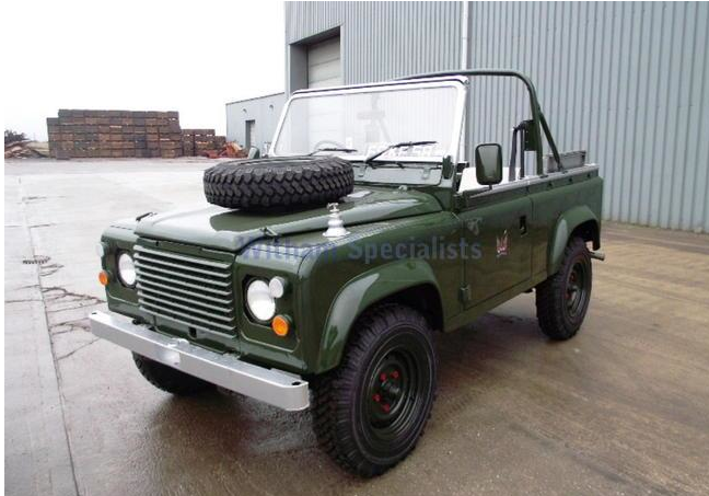 Honourable Artillery Company command Land Rover